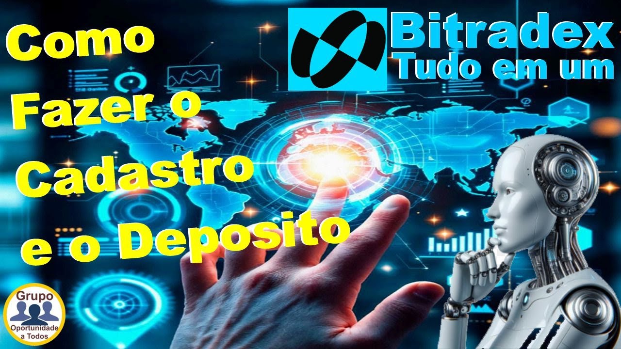BitradeX - Como Fazer o Cadastro e o Deposito - YouTube