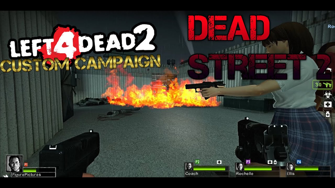 Left 4 Dead 2 - Custom Campaign - Dead Street 2 | 1080p 60fps - YouTube