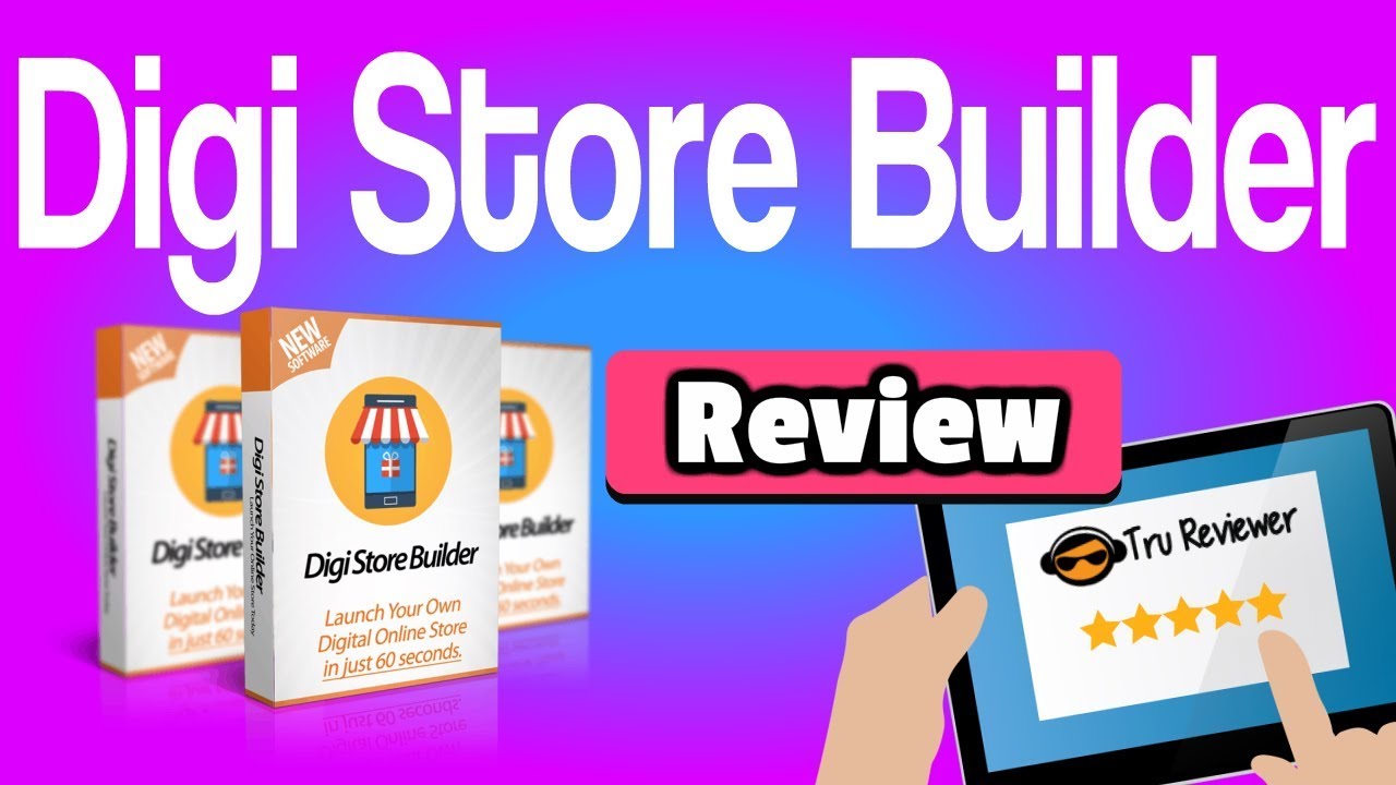 Digi Store Builder Review Special 50 Product Bonus - YouTube
