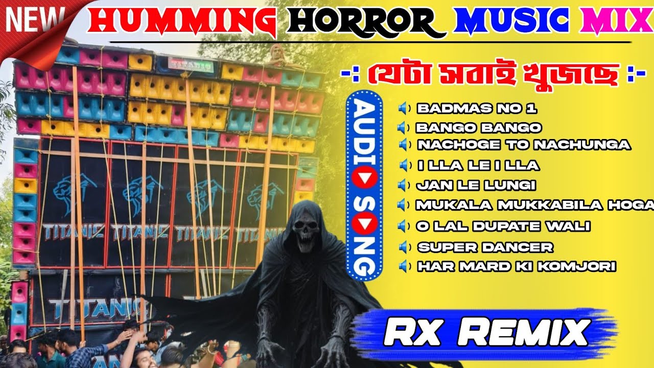 Dj Rx Remix New Viral Horror Mix 1 Stap Humming Bass Mix 🔥#djremix # ...