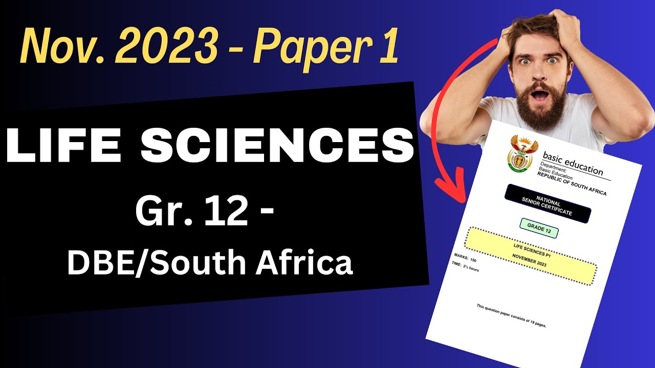 LIFE SCIENCES GR 12 Past Paper 1 Nov 2023 - YouTube