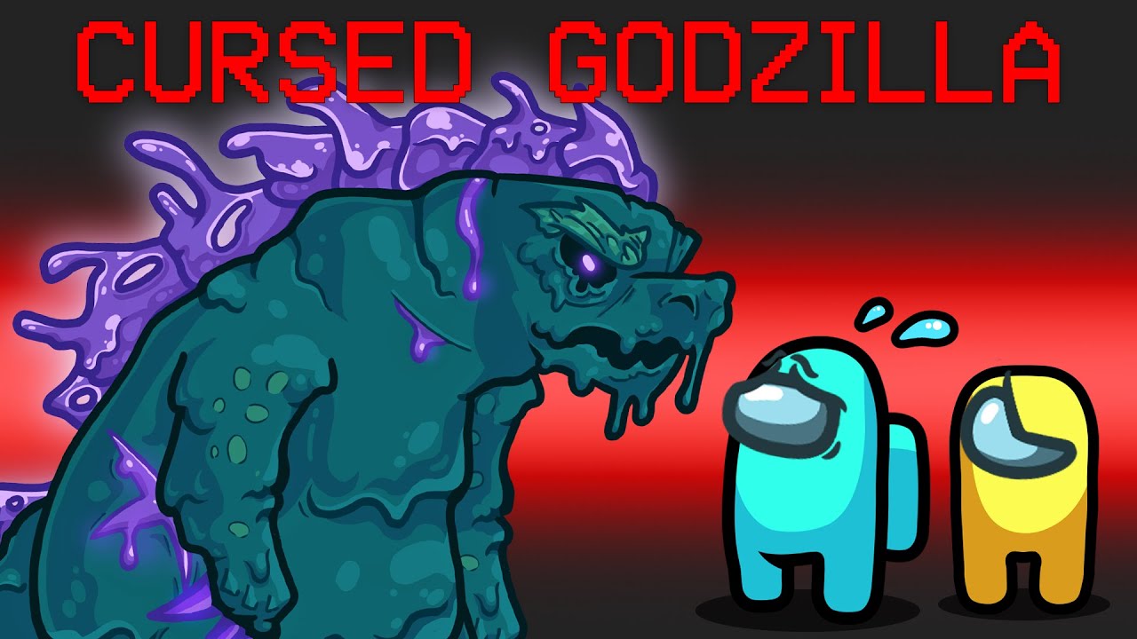 Cursed Godzilla in Among Us - YouTube