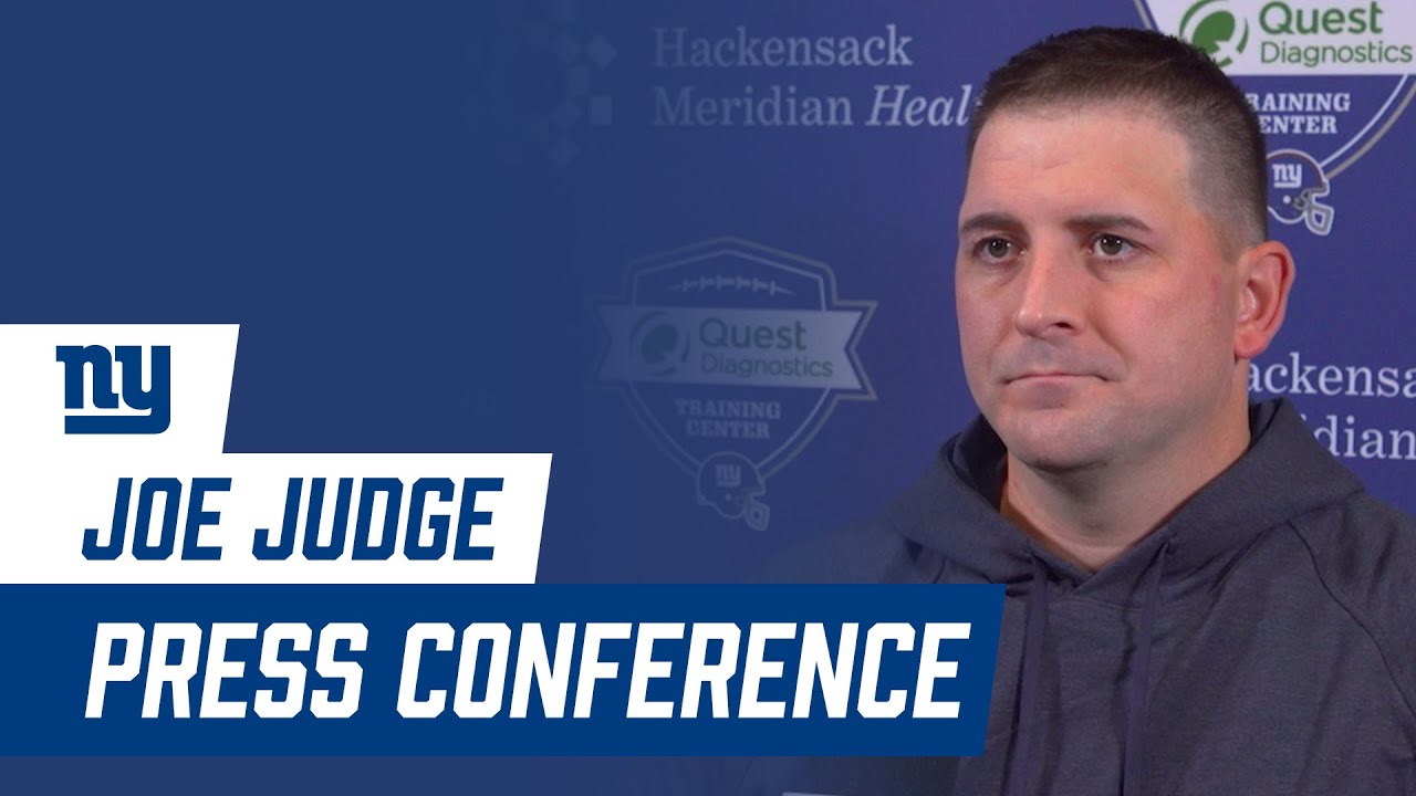 Joe Judge Reviews Buccaneers Game & Talks NFL Trade Deadline | New York ...