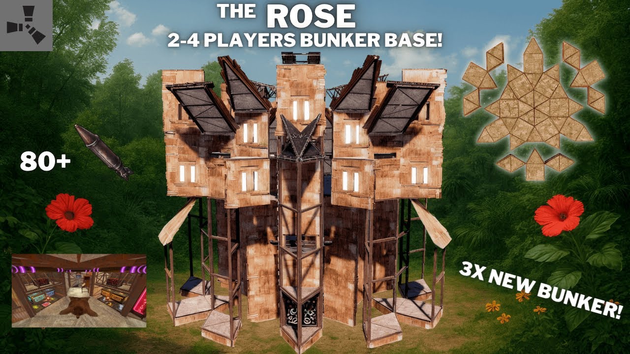 THE ROSE•CIRCLE BUNKER BASE•DUO/TRIO/QUAD•OPENCORE•ONLINE & OFFLINE ...