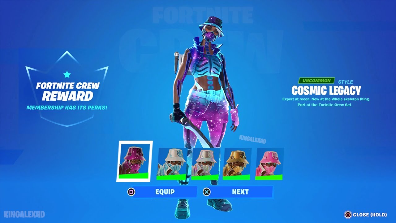 How To Get Skull Scout Crew Legacy Set Pack FREE In Fortnite! (Cosmic ...