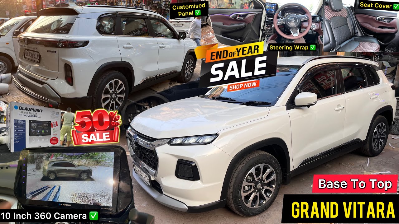 Grand Vitara Base to Top Modified With Genuine Accessories 🔥 Grand ...