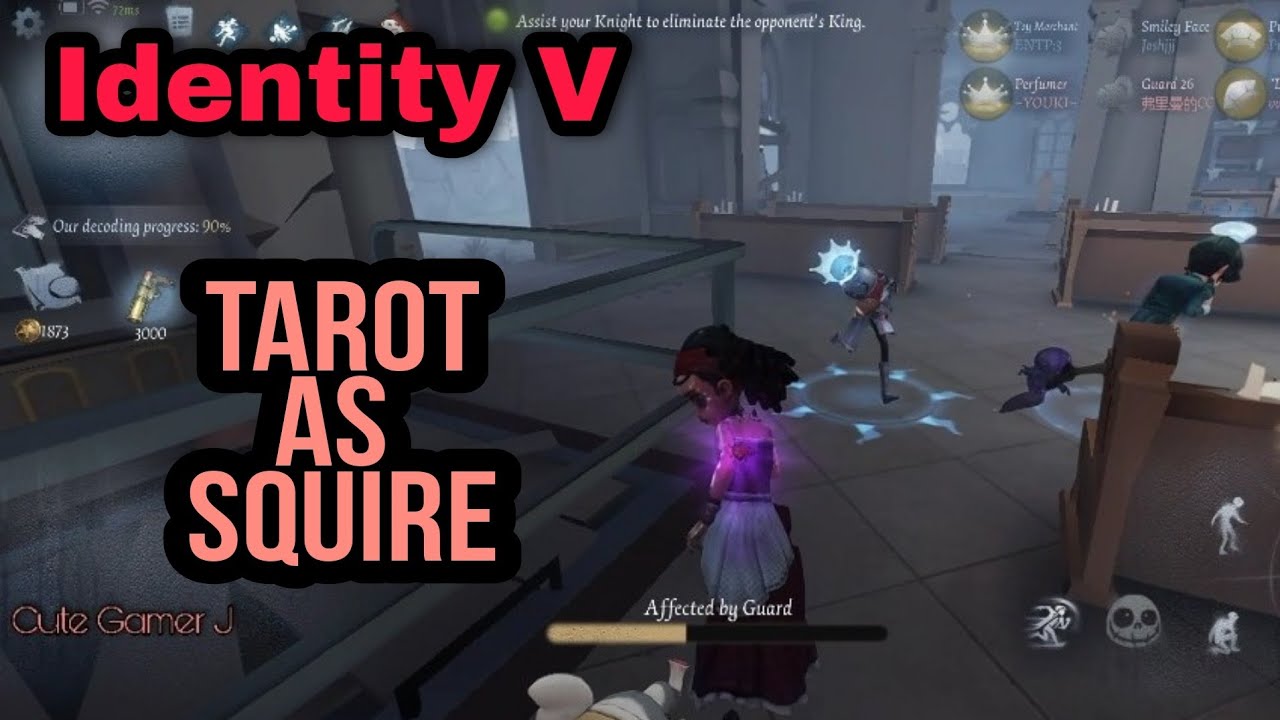 Tarot Identity V Gameplay as Squire - YouTube