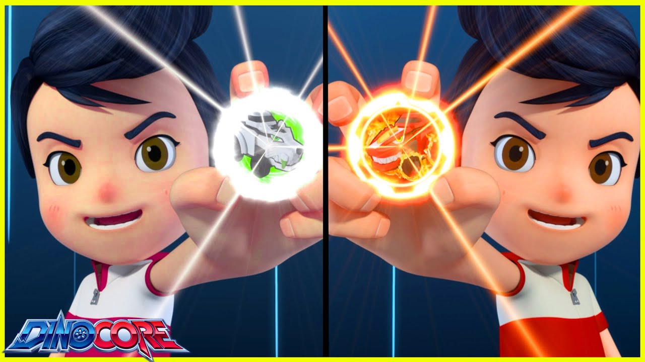 Dinocore Game S04 Episode 01| Gold And Silver Badge | Cartoon For Kids ...