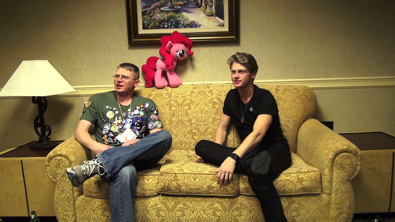 FOB Equestria Interviews Andrew Francis (Shining Armor) - YouTube