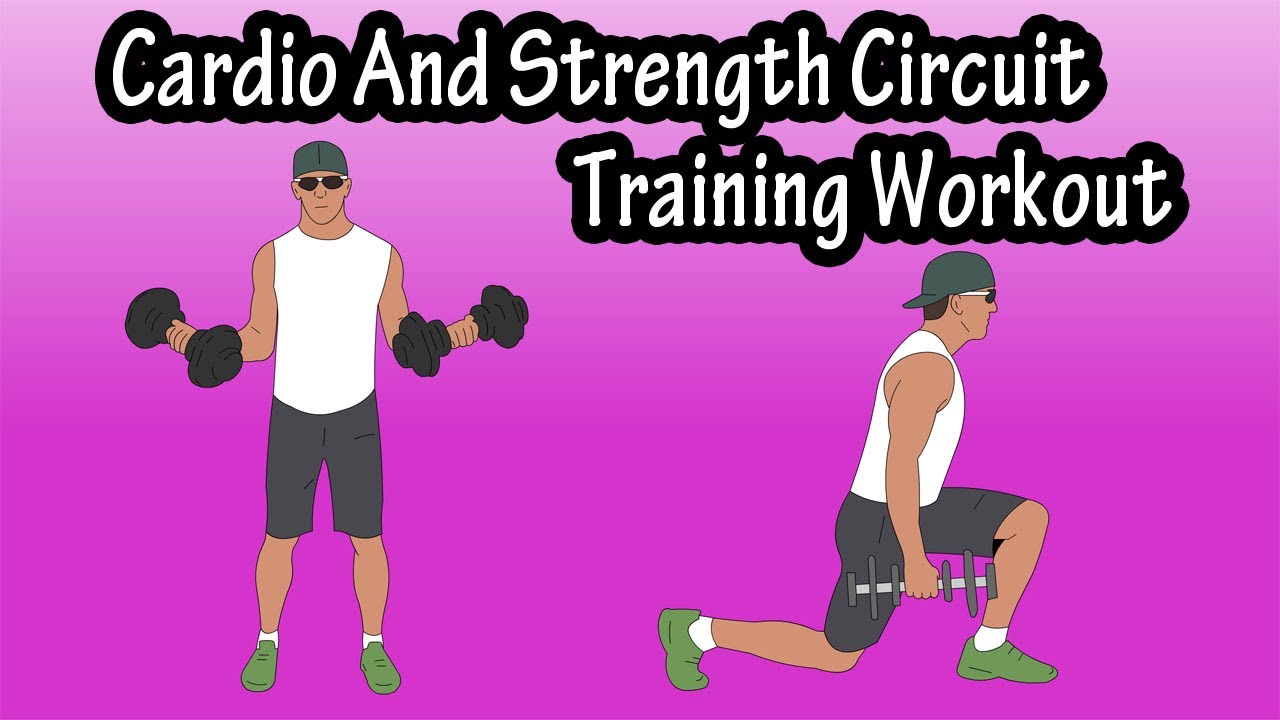 Total Full Body Cardio Strength Dumbbell Circuit Interval Training ...