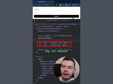 Controlled vs Uncontrolled Form Inputs in React 💡 #reactjs # ...