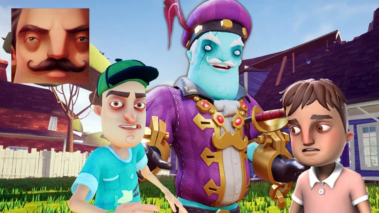 Hello Neighbor - My New Neighbor Ghost Hamlet (Secret Neighbor) History ...