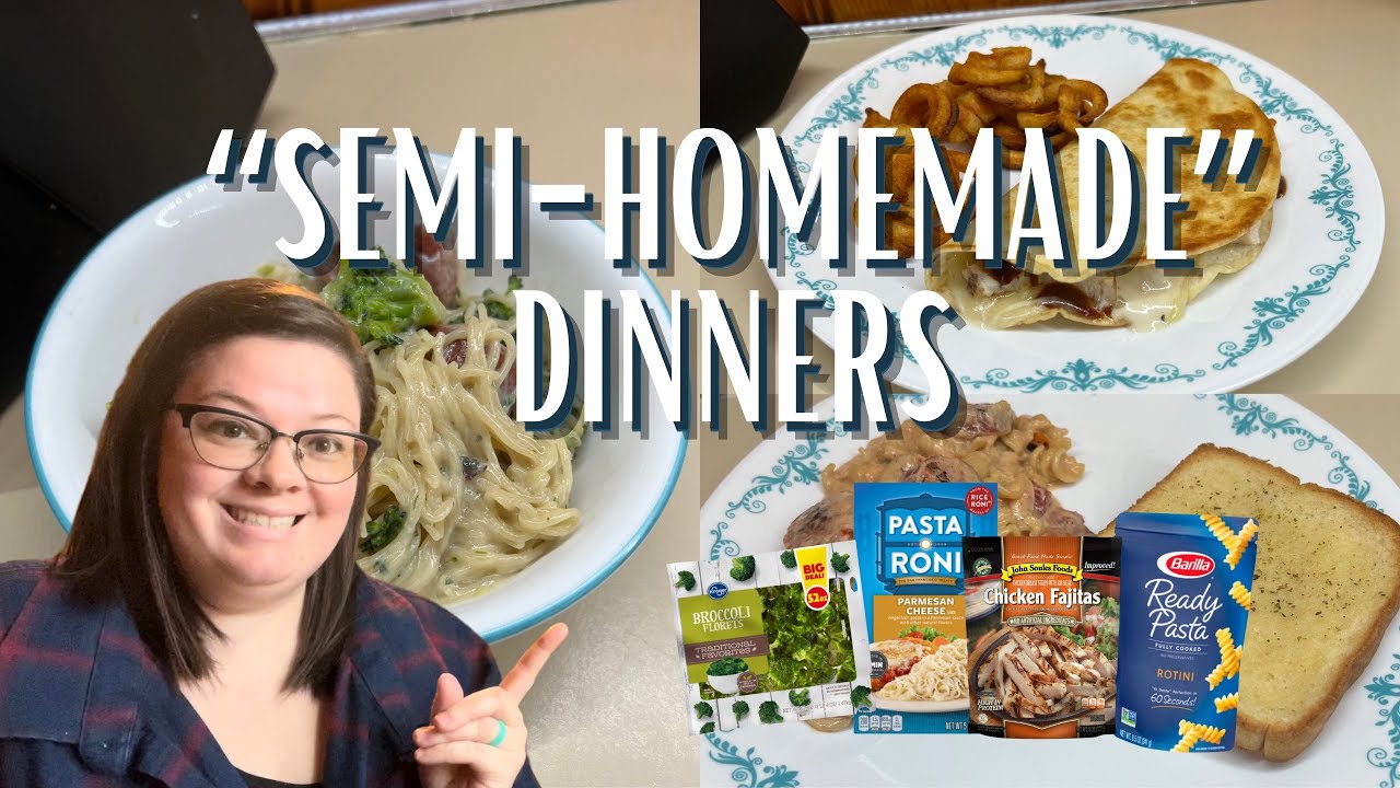 Dinner Made Easy || “SHORTCUTS” TO MAKE MEALS QUICK & EASY - YouTube
