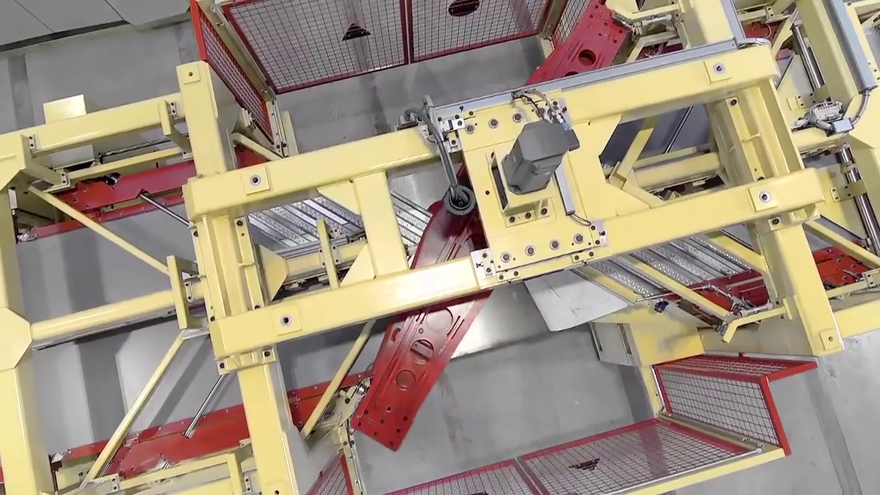 GEORG precisioncut TBA 1200 - Lamination line for cutting of „step lap ...