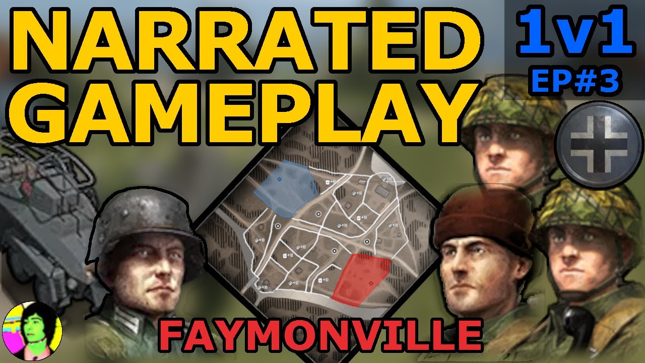CoH3 | Commandos and scouts surprise | Narrated Gameplay 1v1 Wehrmacht ...