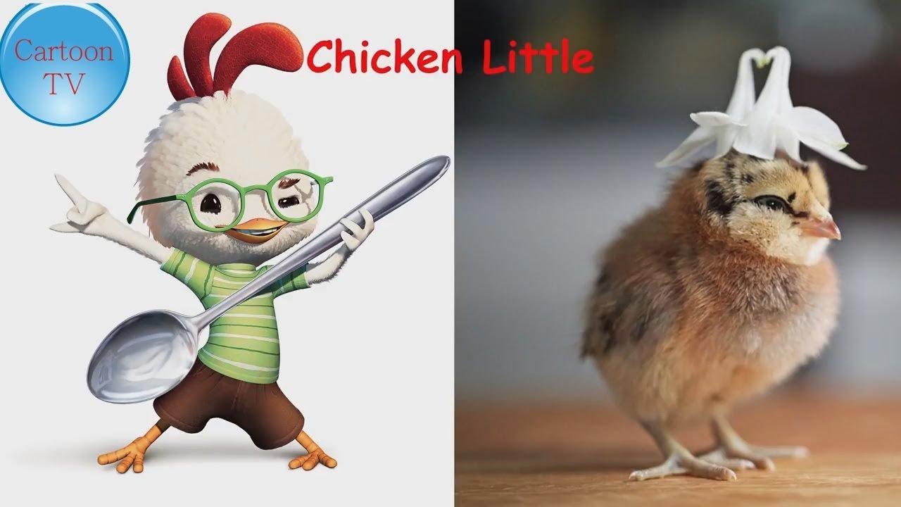 Chicken Little Characters In Real Life - YouTube