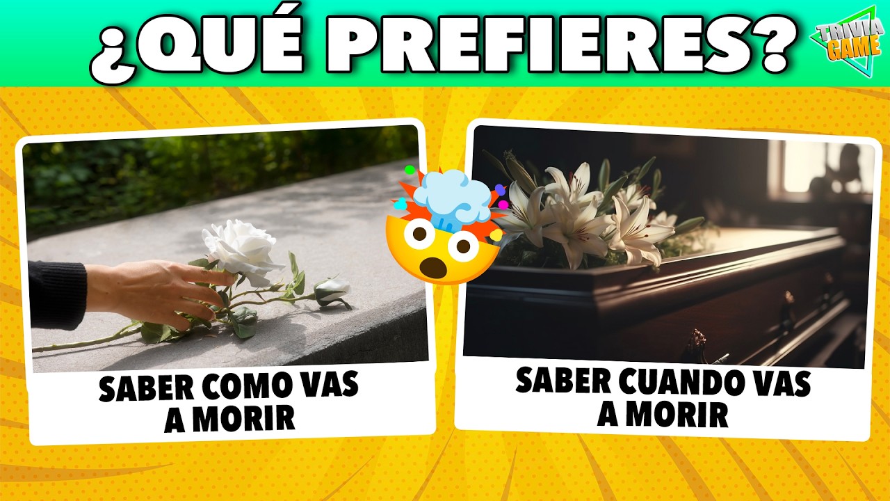 Juego Que Prefieres | Adivina Qué Prefieres | Toma La Mejor Decisión ...