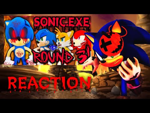 LET'S END THIS!!! | Sonic REACTS To SONIC.EXE: Round 3! - Sonic And ...