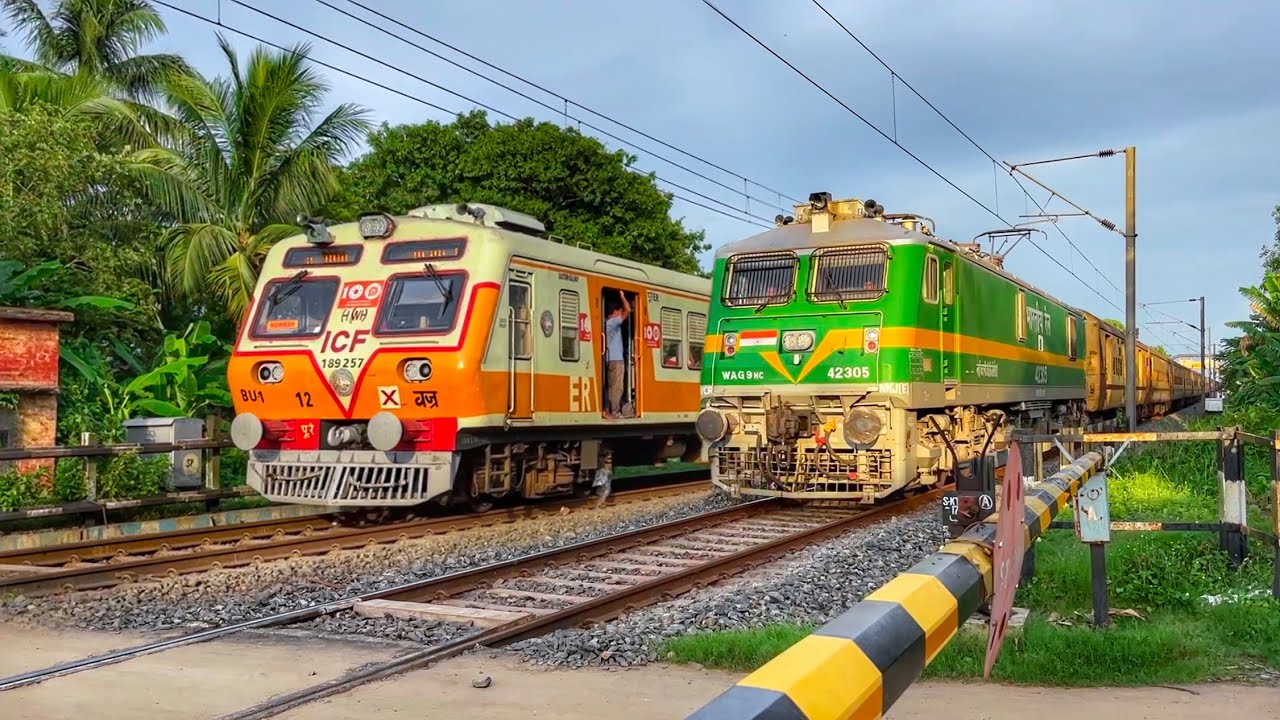 [12 in 1] Different types of Indian local and express trains at ...