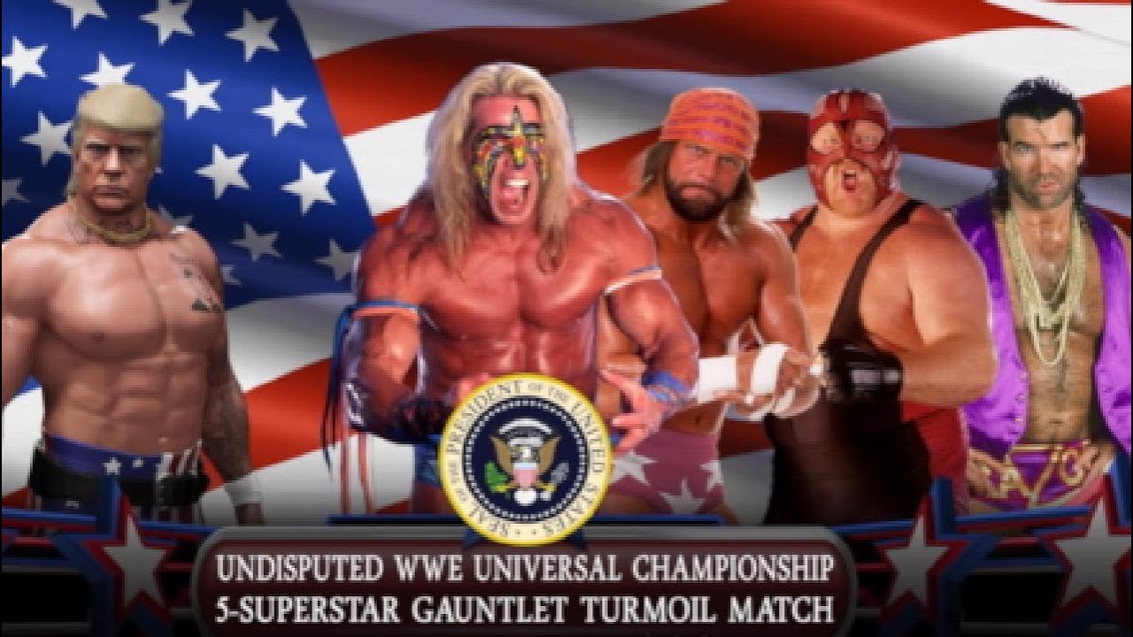 Donald Trump vs. Ultimate Warrior, Macho Man, Vader, Razor Ramon - WWE ...