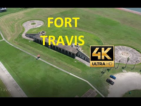 Exploring Fort Travis on the Bolivar Peninsula Near Galveston Texas in ...