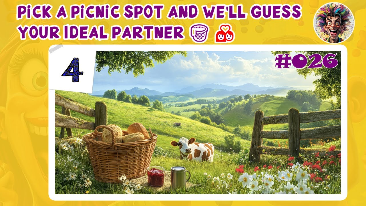 🧺 💑 Pick a Picnic Spot and We'll Guess Your Ideal Partner | Personality ...