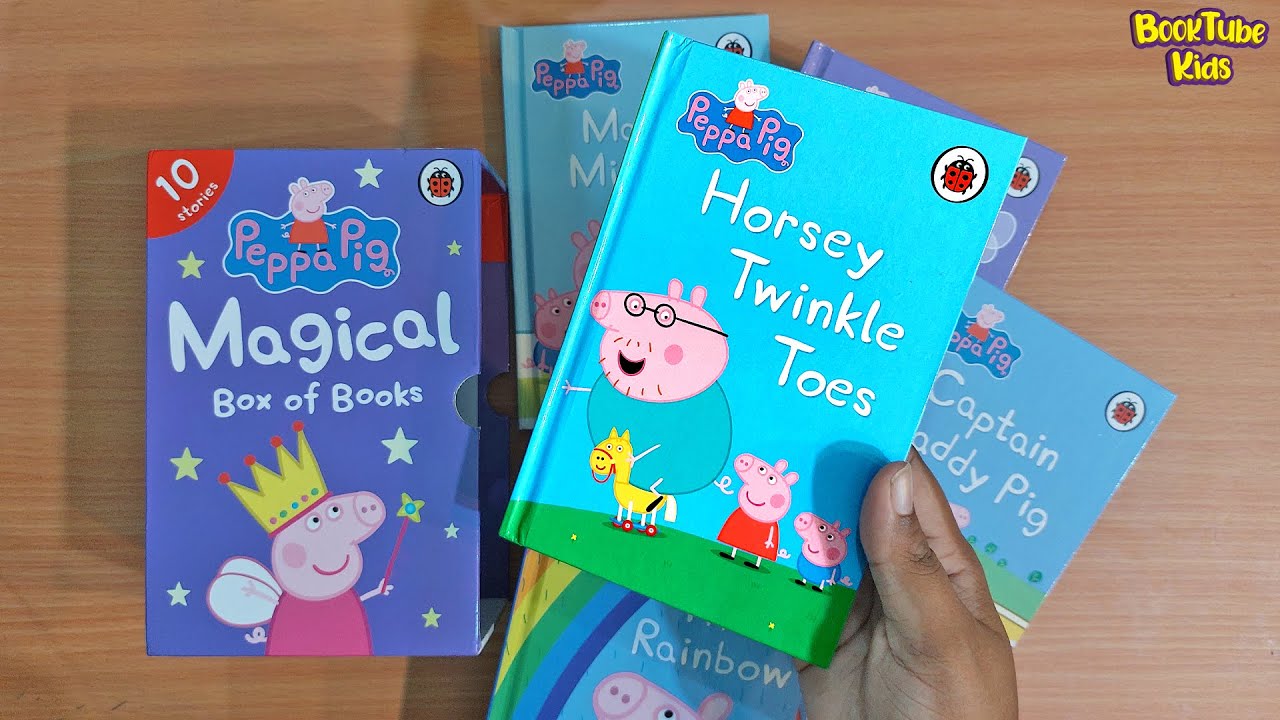 🐷PEPPA PIG : MAGICAL BOX OF BOOKS 04 | TWINKLE TOES | Kids Books Read ...