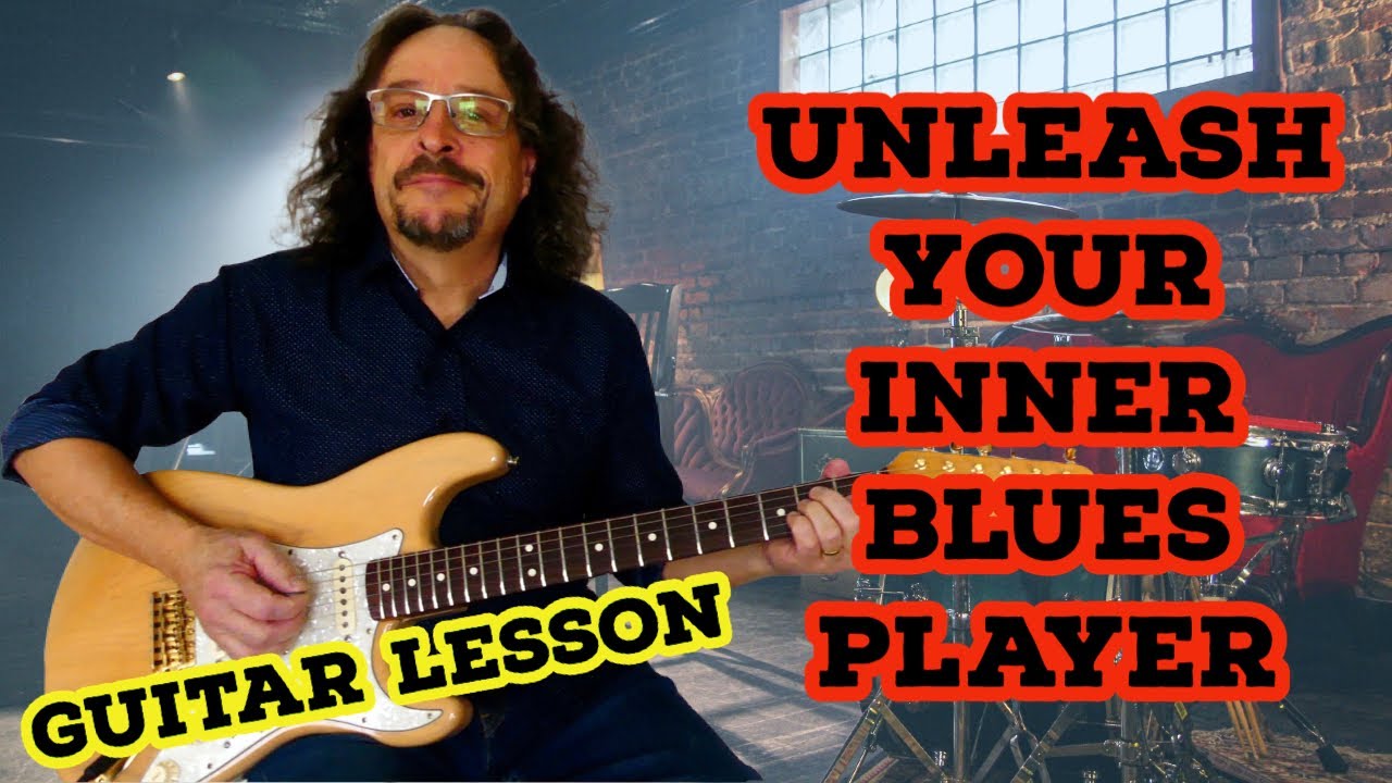 Easy Fingerstyle Blues Guitar lesson in E - YouTube