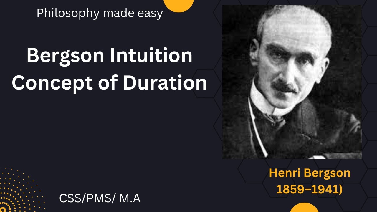 Bergson's Intuition| Western Philosophy| CSS/UPSC/ PMS| Hindi/Urdu ...