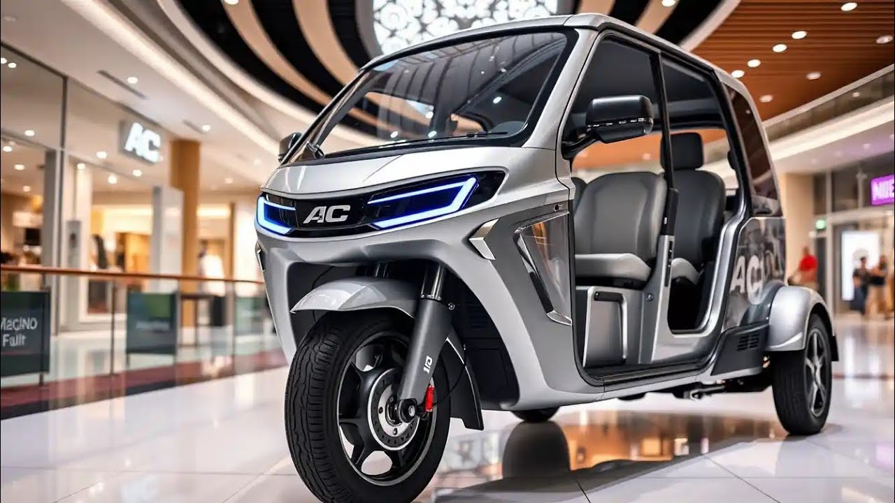 2025 AC Auto Electric Rickshaw – The Future of Urban Transport! - YouTube
