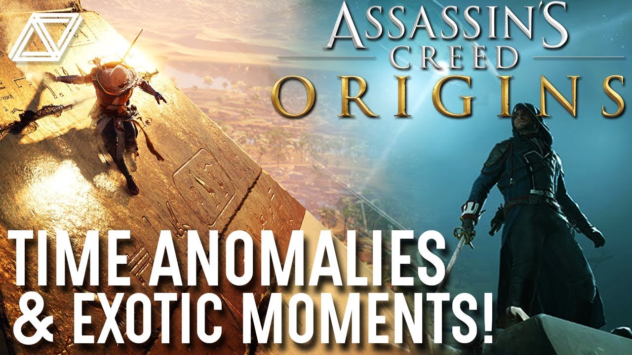 Assassin's Creed Origins Time Anomalies & Exotic Moments! - YouTube