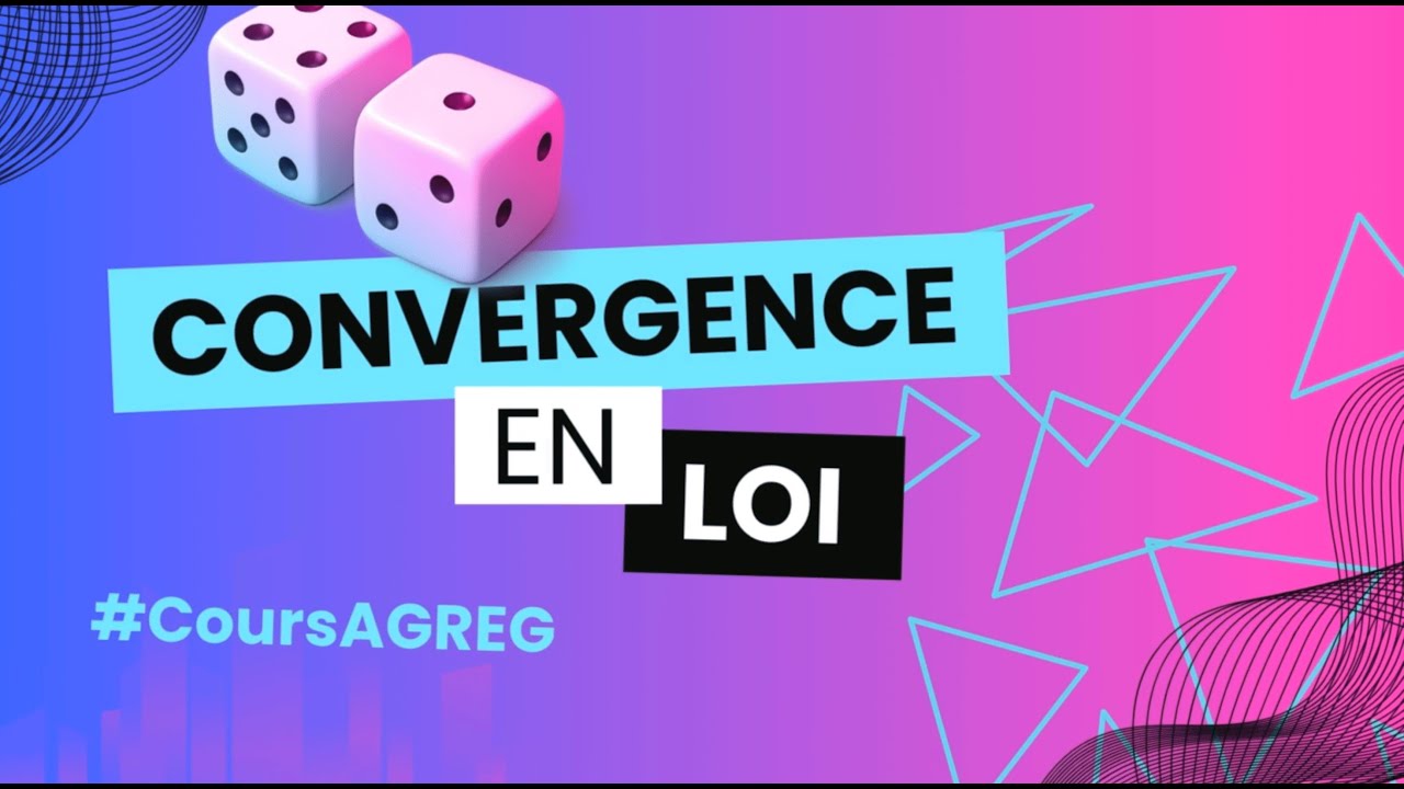 Cours d'agreg de proba (9/15): Convergence en loi - YouTube