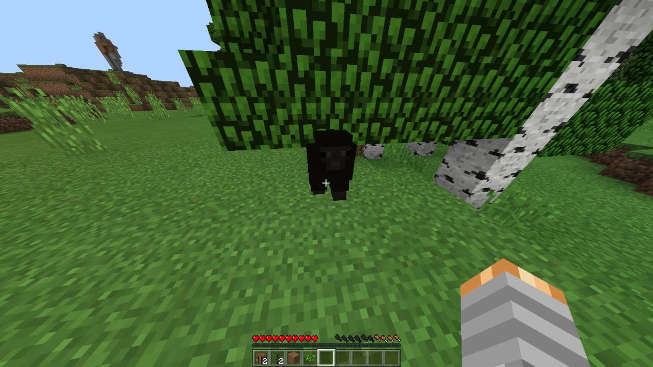Minecraft Windows 10 Edition Weird Sheep Glitch - YouTube