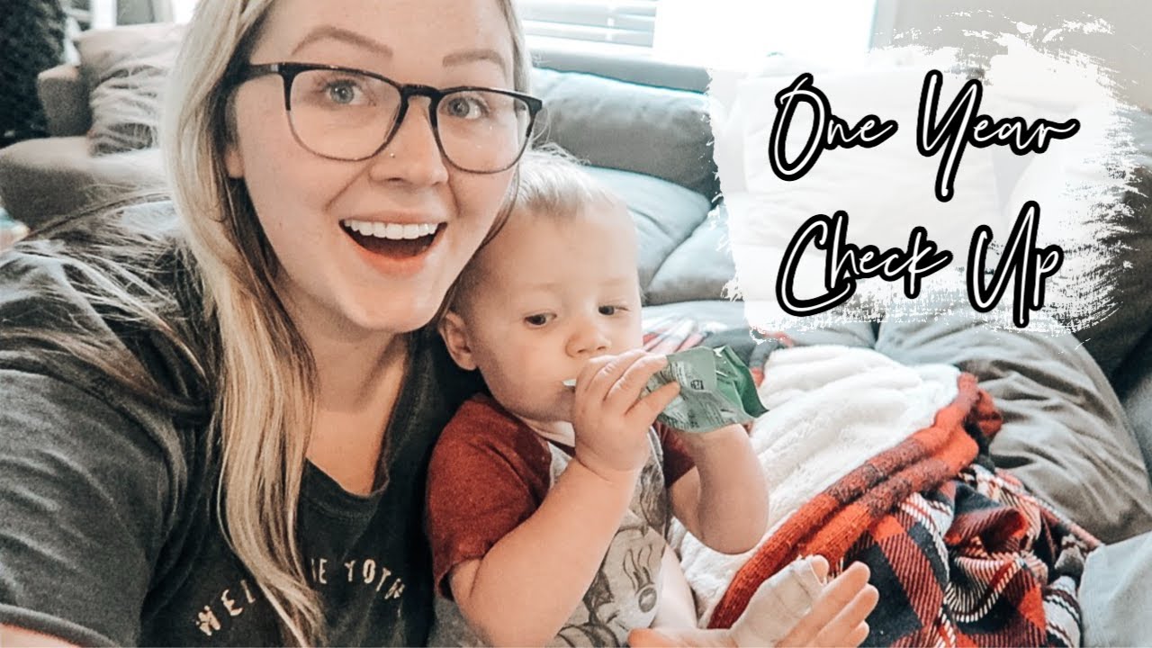DAY IN THE LIFE OF A MOM | ONE YEAR CHECK UP - YouTube