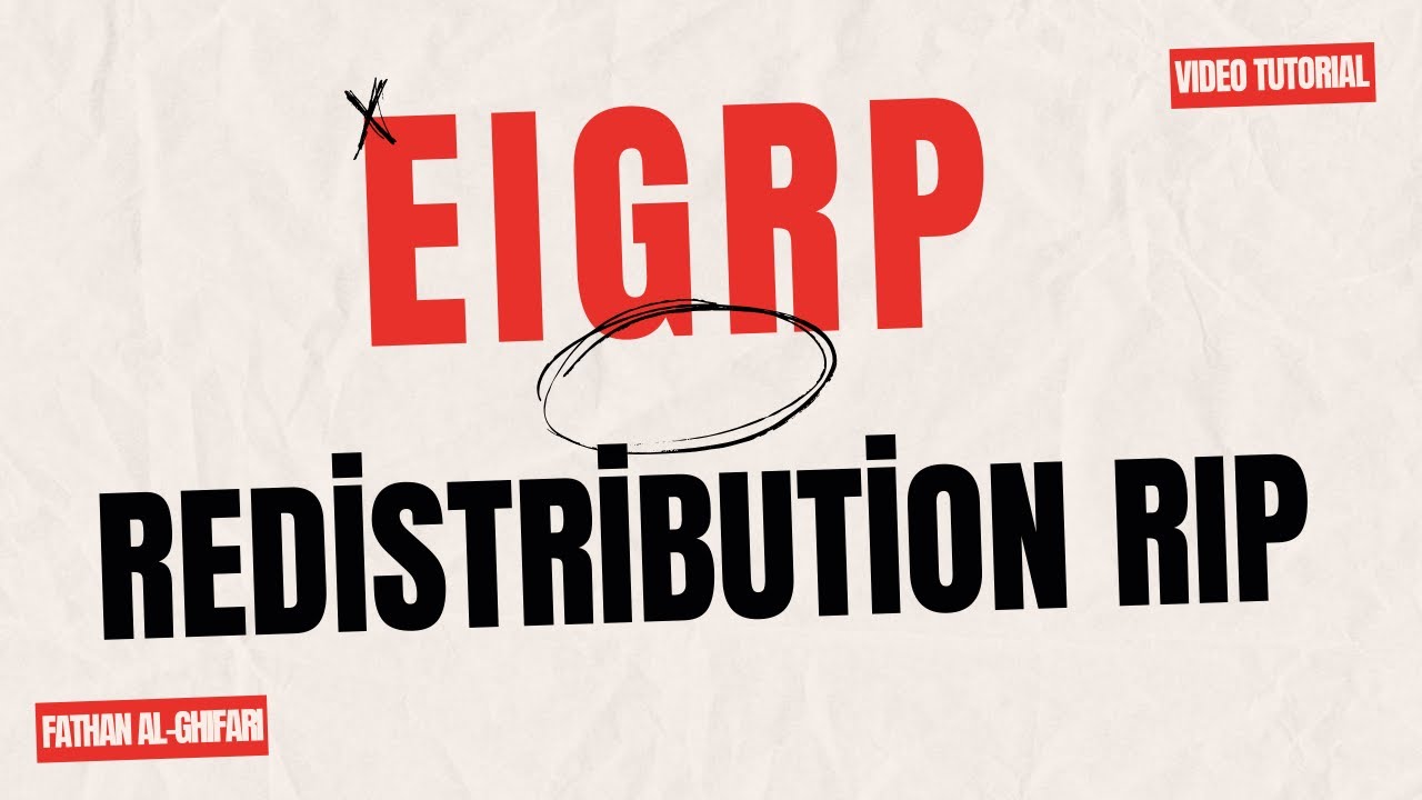 Tutorial - EIGRP Redistribute RIP - YouTube