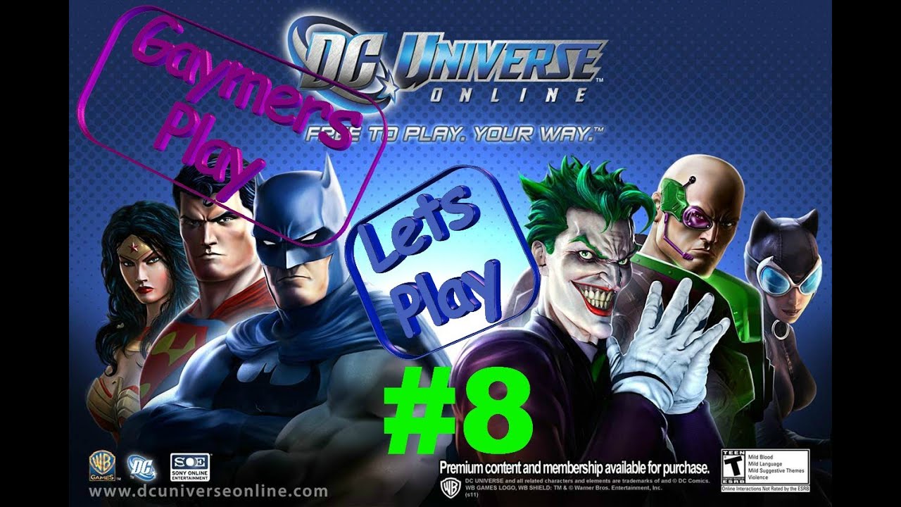 Let's Play DCUO #8 - Hammer the Hive - YouTube