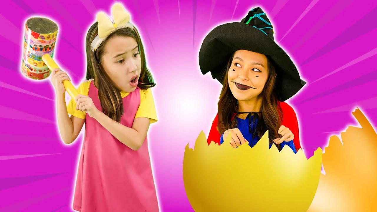 Eggs Surprise Halloween & Boo Boo Finger Family | Hokie Pokie Kids ...