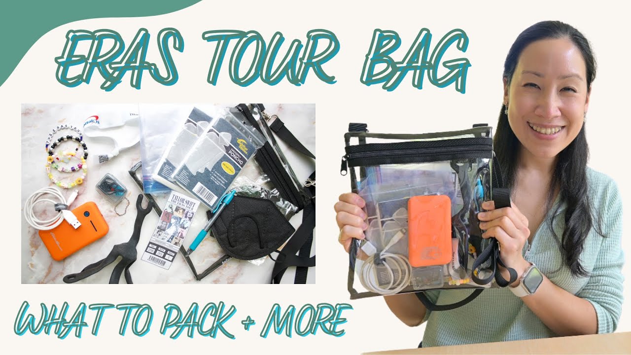 Unpack My Eras Tour Bag With Me! - YouTube