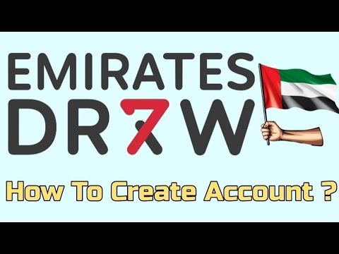 How To Create Account in Emirates Draw ? - YouTube