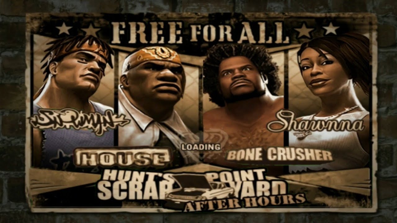 Def Jam Fight For NY | SNOWMAN vs HOUSE vs BONE CRUSHER vs SHAWNNA ...