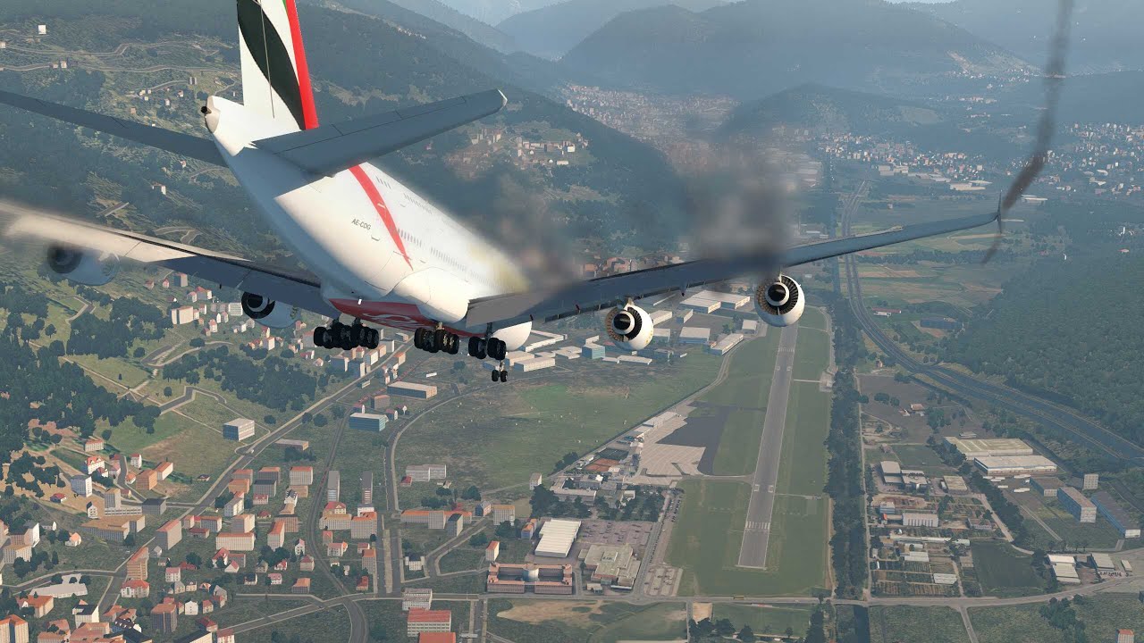 The Steepest Approach? - Lugano Airport - YouTube