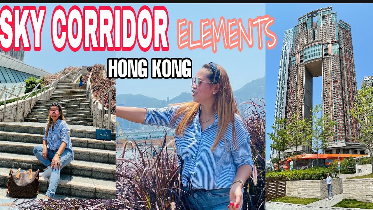 SKY CORRIDOR - SIGHTSEEING DECK IN WEST KOWLOON #ExploreHK #OFW - YouTube