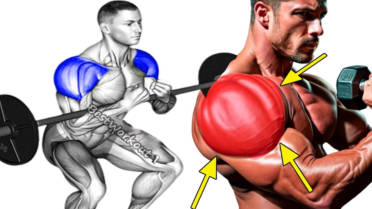 Boulder Shoulders in One Workout : 5 Killer Exercises - YouTube