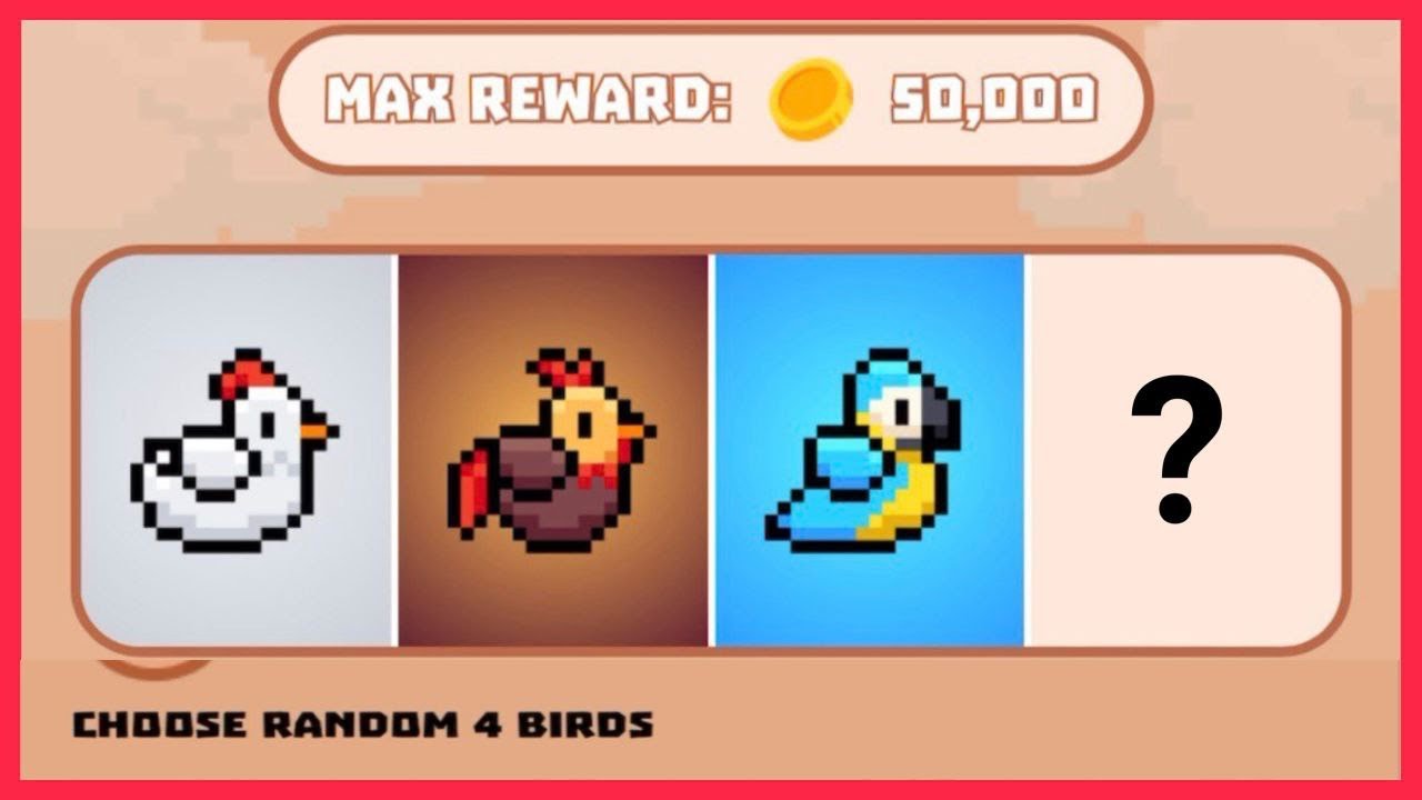 Bird Daily Combo Today 26 January | Bird Combo Today | Daily Combo Bird ...
