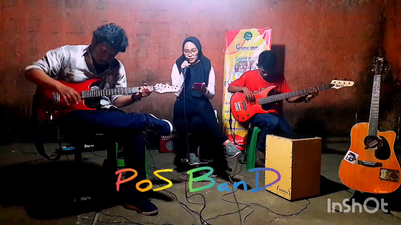 5. Pos BanD ft Sweet Riskutz Covering Lagu Can't Help Falling In Love ...
