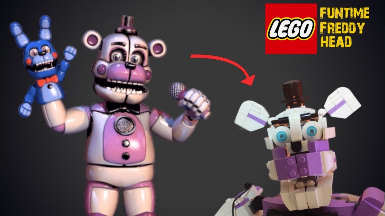 Lego Funtime Freddy's from fnaf #lego #tutorial - YouTube