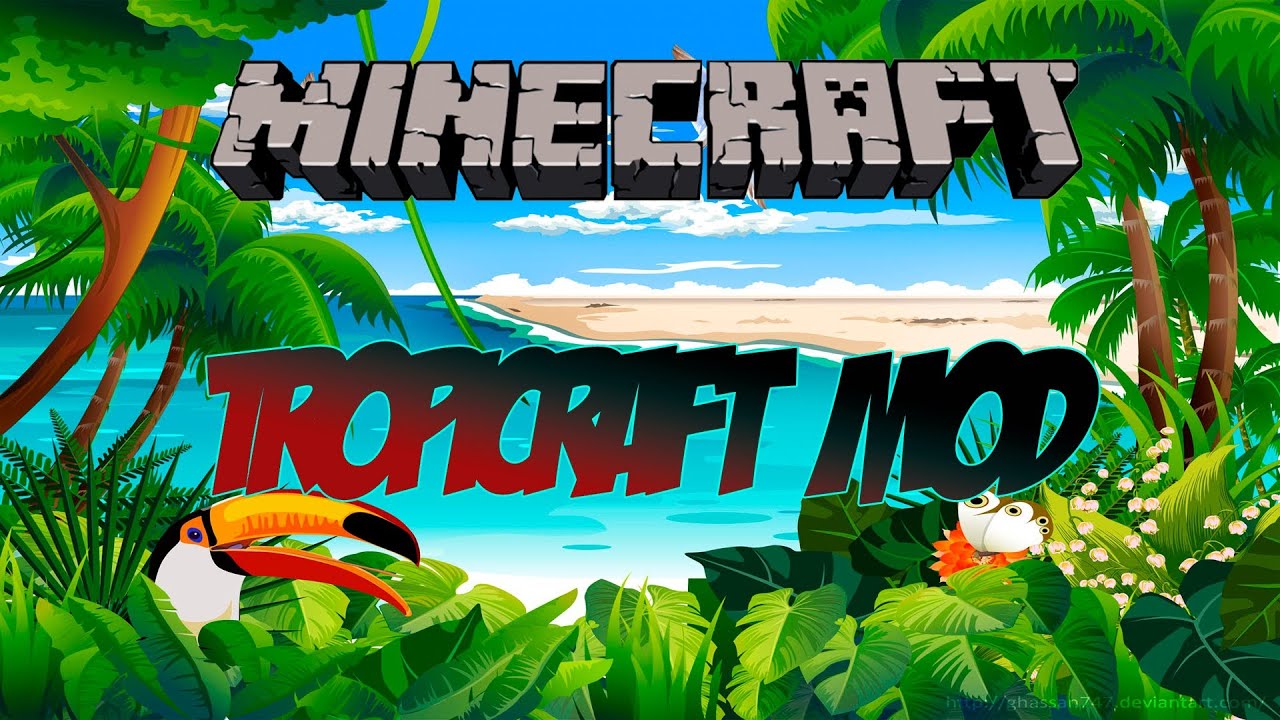 Minecraft 1.4.7 - Como instalar Tropicraft MOD - HD - YouTube