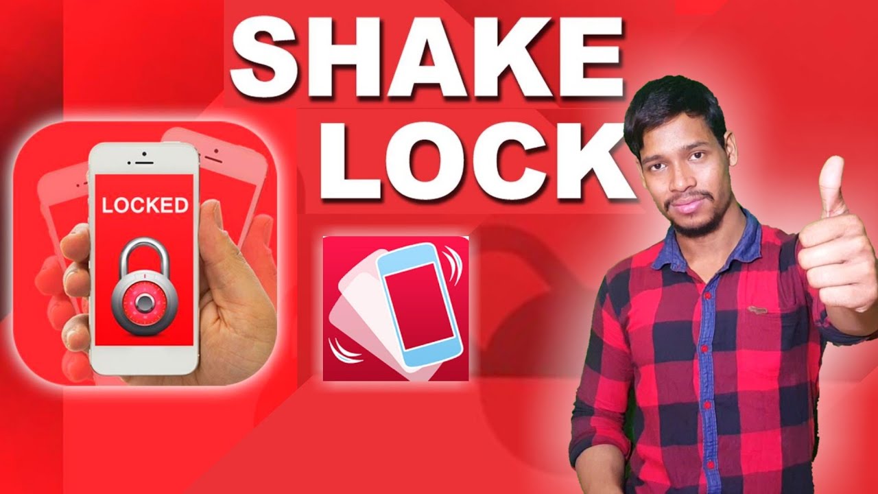 Shake lock mobile screen lock Android apps/Aaura Technical - YouTube