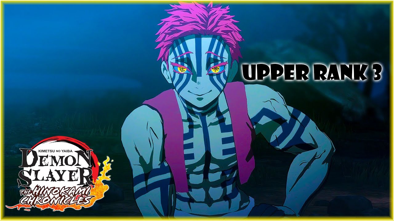 Upper Rank 3 AKAZA || All Skill and Ultimate Blood Demon Art - YouTube