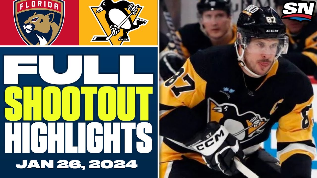 Florida Panthers at Pittsburgh Penguins | FULL Shootout Highlights ...